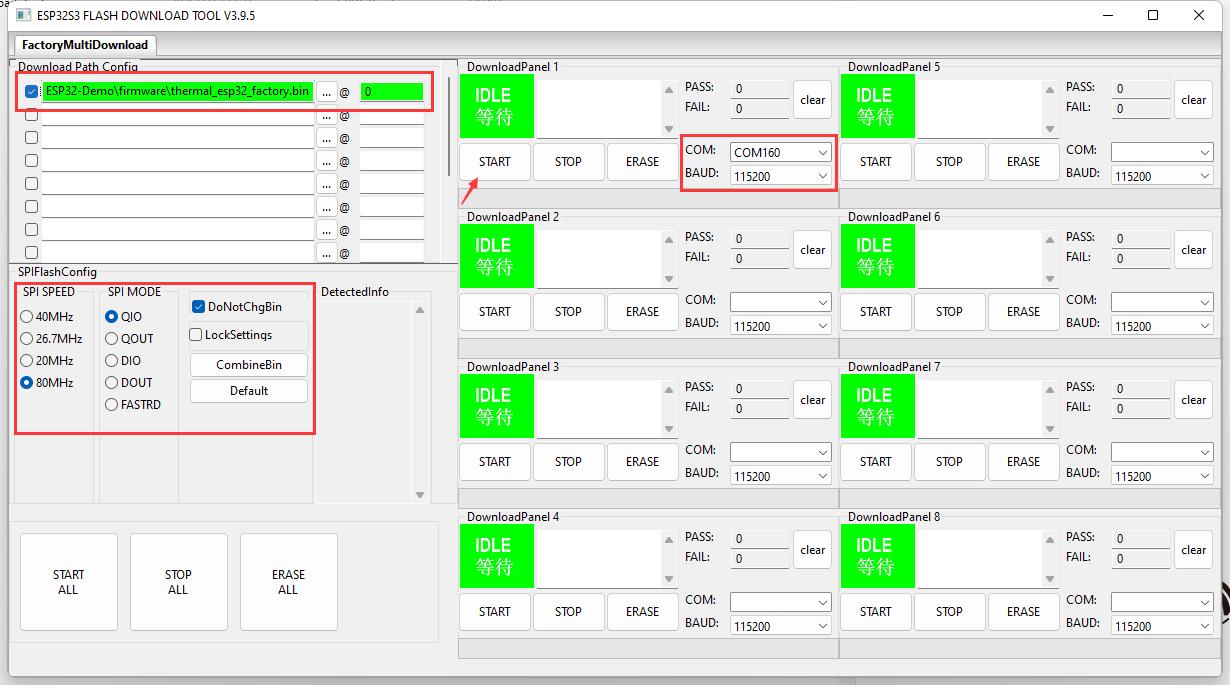 ESP32-S3 IR Infrared Thermal Imaging Camera B 45/90 80×62 ESP32-S3-WROOM