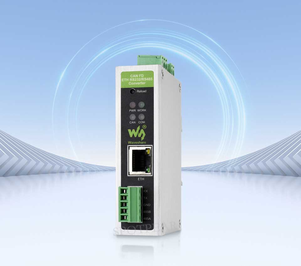 Industrial CAN FD ETH/RS232/RS485 bidirectional converter CAN2.0A/B