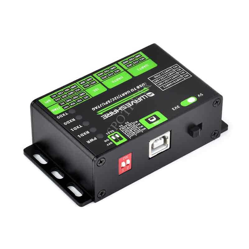 Multi-protocol USB To UART I2C SPI JTAG Adapter USB To UART/I2C/SPI/JTAG Converter - Multi ...