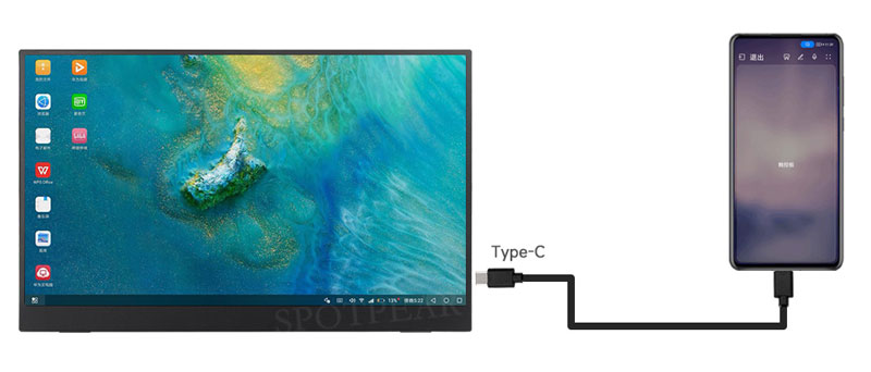 Raspberry Pi 15.6 inch Monitor TypeC/HDMI Display 15.6inch Screen ...